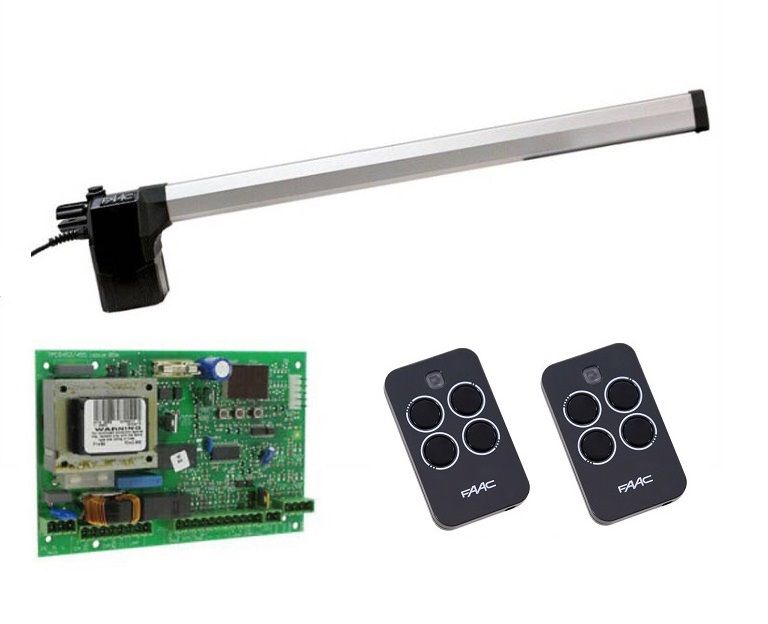 Kit un brazo electromecánico FAAC 412 - SOLUCIONES DOMICILIARIAS