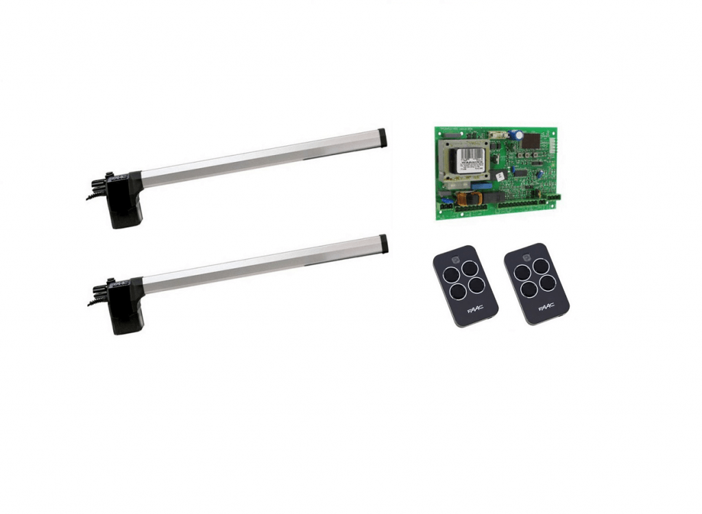 Kit dos brazos electromecánicos FAAC 412 - SOLUCIONES DOMICILIARIAS